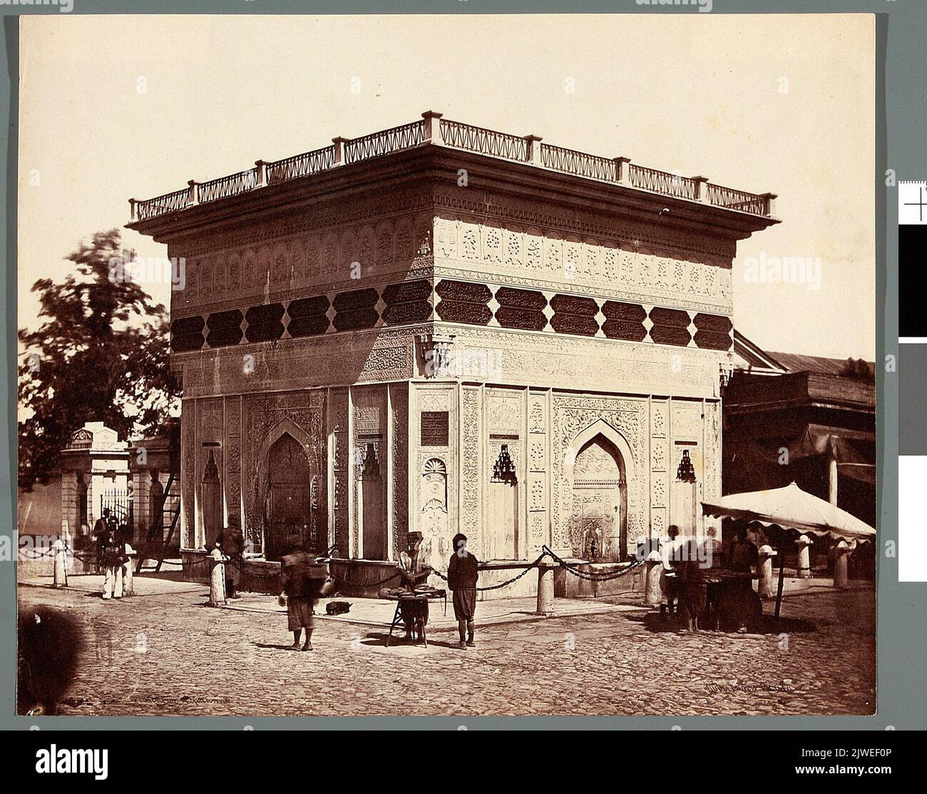 "Fontaine de Tophanna" [Stambuł. Fontanna w Tophane]. Robertson, James ...