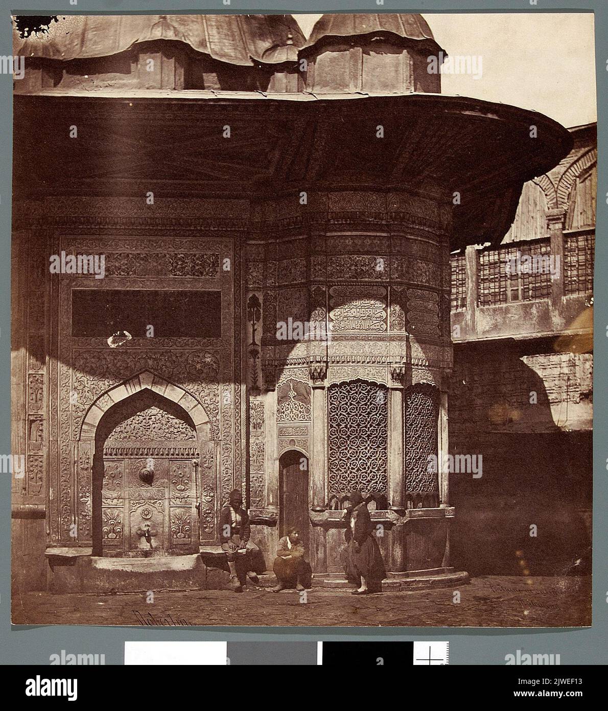 "Fontaine de Sultan Mahmoud" [Stambuł. Fontanna sułtana Mahmuda ...