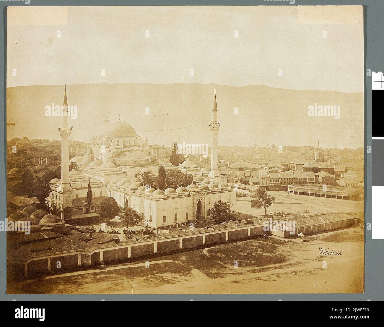 "Mosquée du Sultan Bajazet" [Stambuł. Meczet Beyazit]. Robertson, James ...