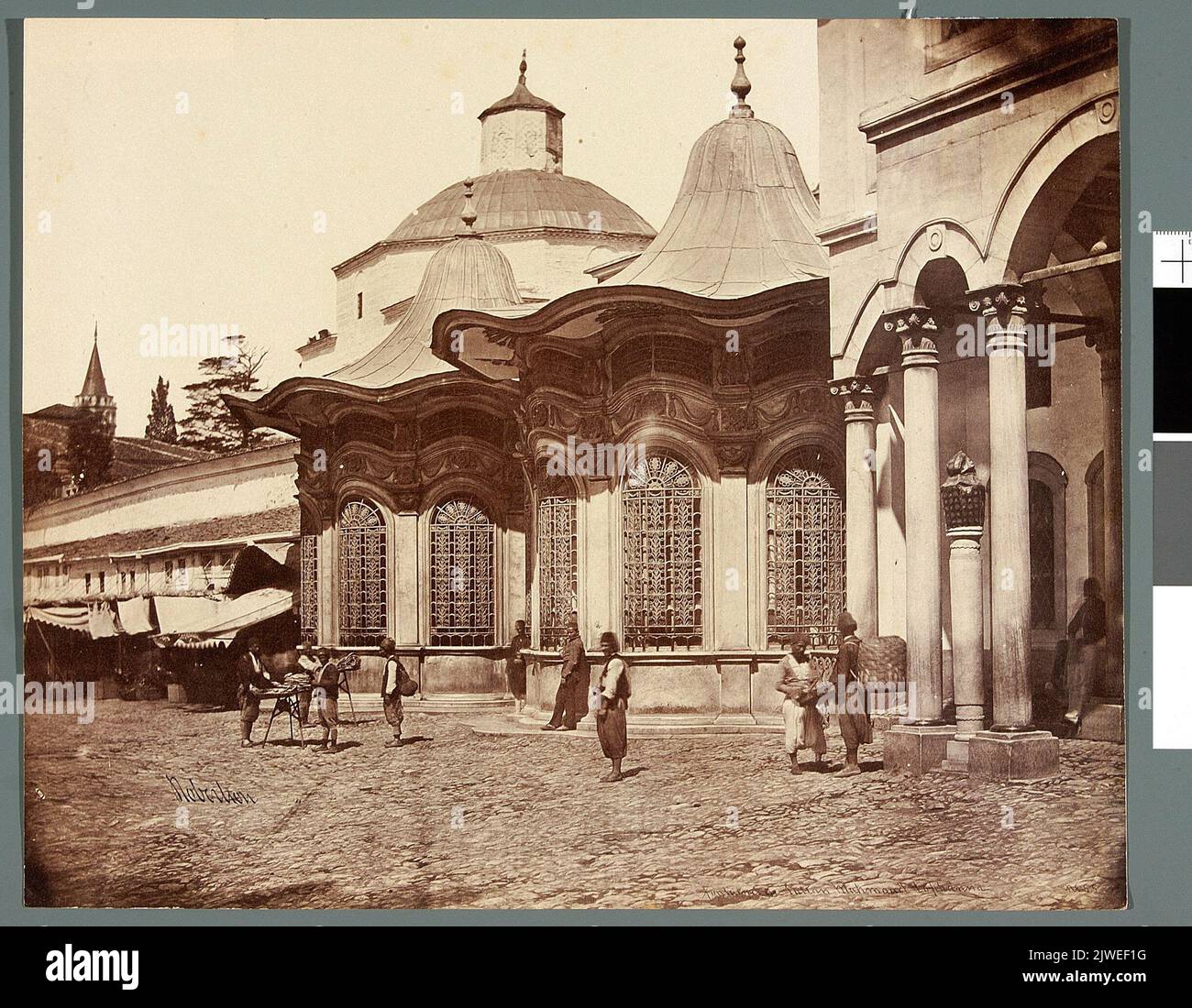 "Fontaine de Sultan Mahmoud. Tophanna" [Stambuł. Fontanna sułtana ...