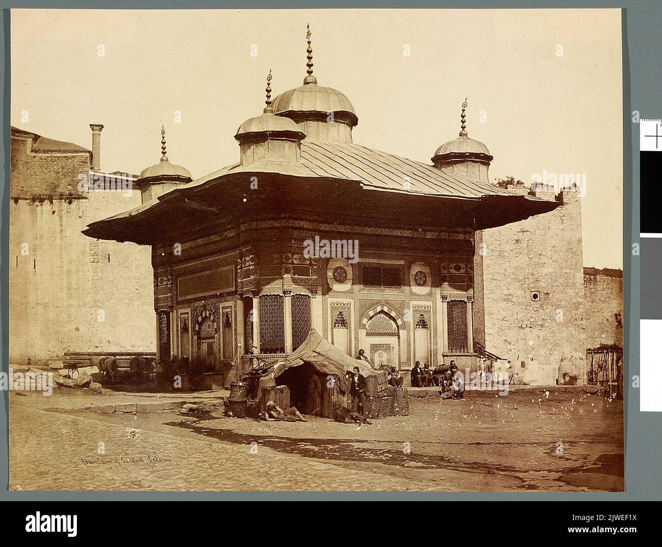 "Fountain of Sultan Selim" [Stambuł. Fontanna sułtana Selima ...