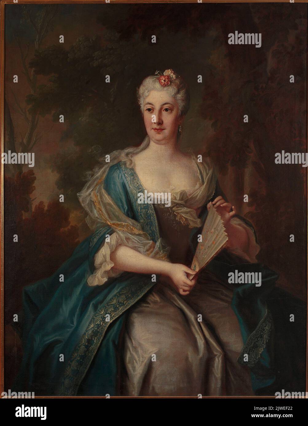 Portrait of Katarzyna Barbara Branicka née Radziwiłł (1693–1730 ...