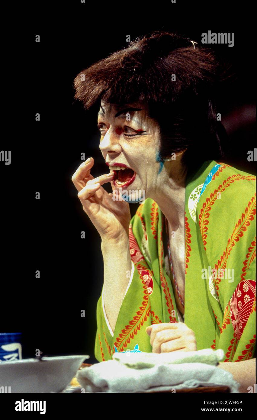 Frances de la Tour (The Actress) in GREASEPAINT by Hisashi Inoue at the ...