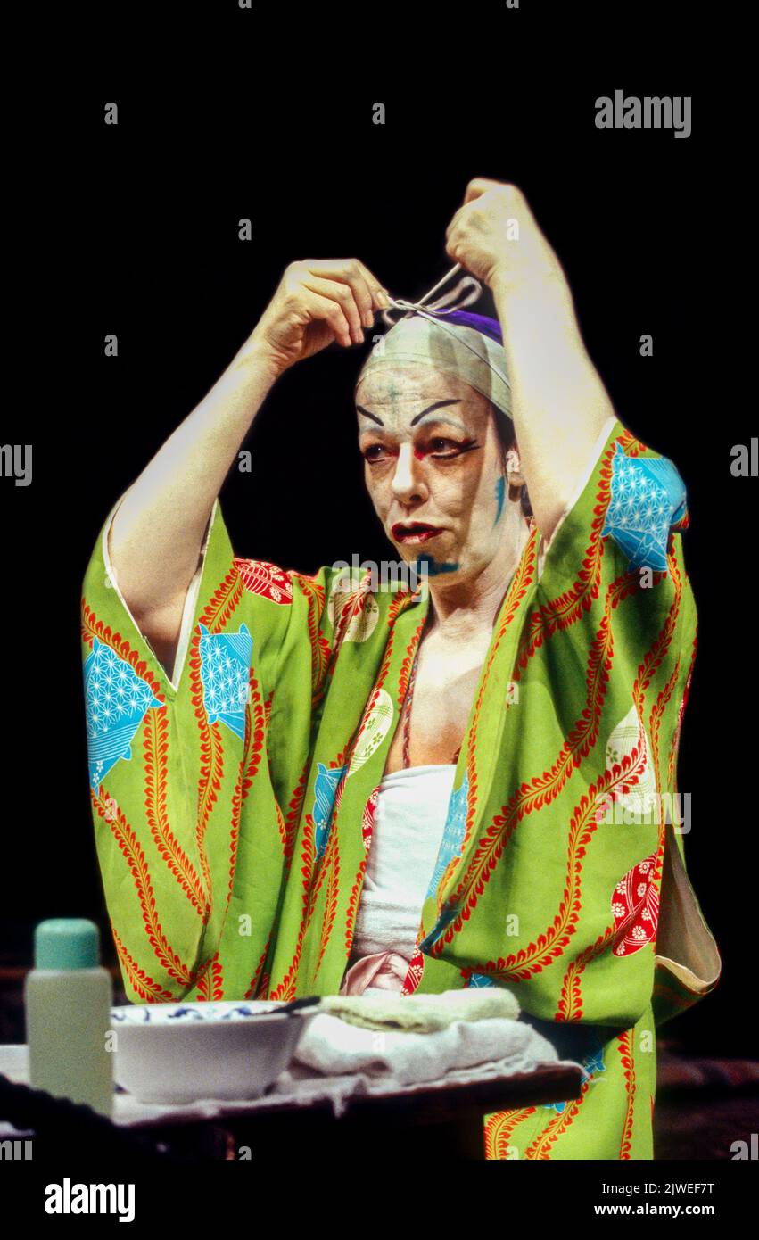 Frances de la Tour (The Actress) in GREASEPAINT by Hisashi Inoue at the ...