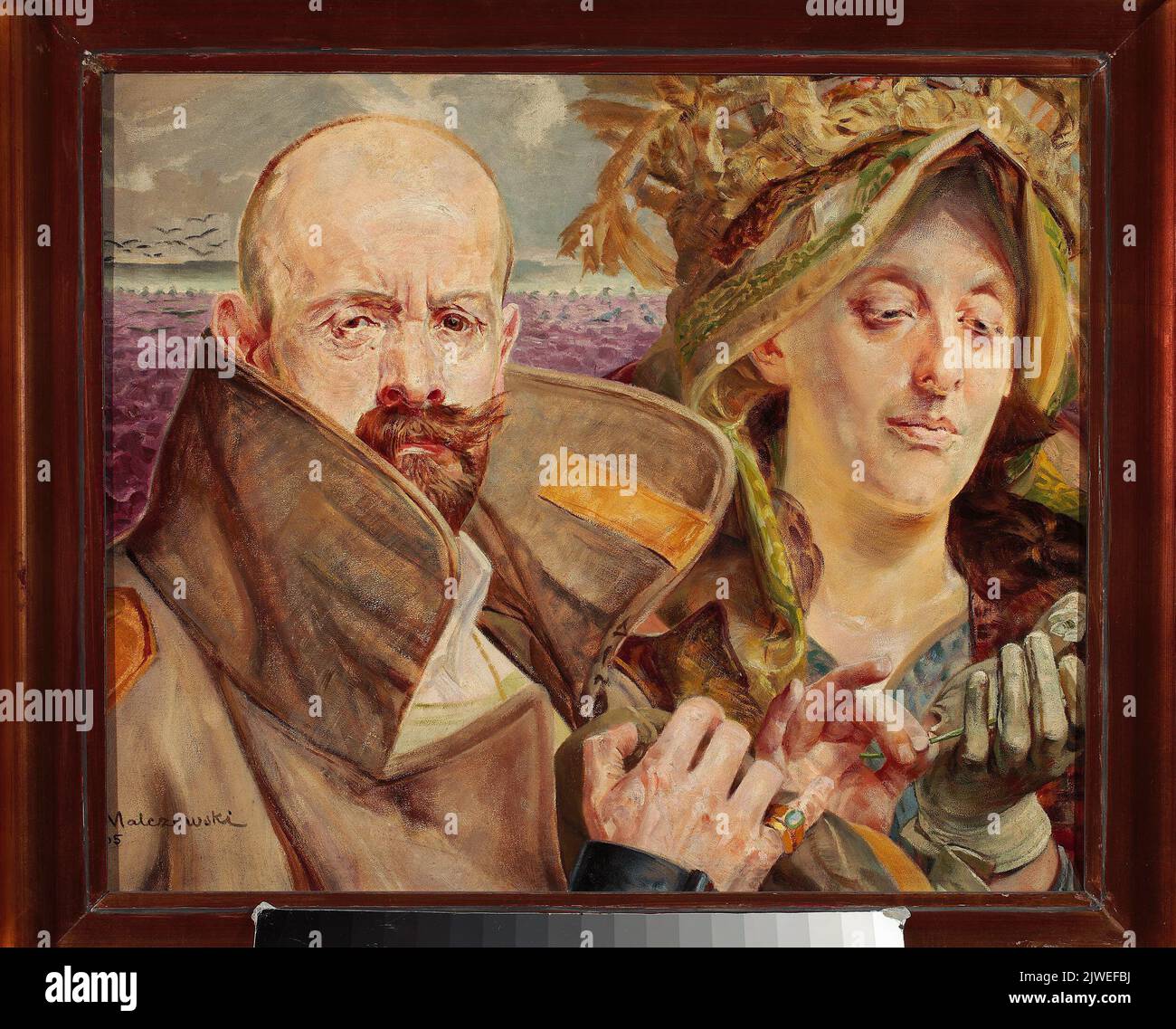 Primrose – Self-portrait with wife. Malczewski, Jacek (1854-1929 ...