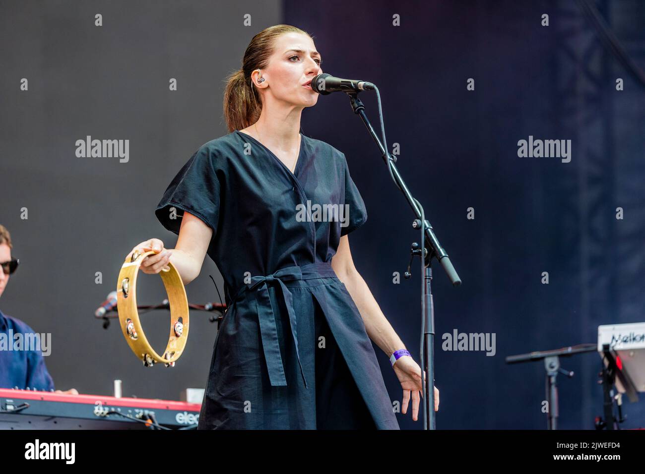 Saint-Cloud France 26 August 2022 Aldous Harding live at Rock en Seine ...