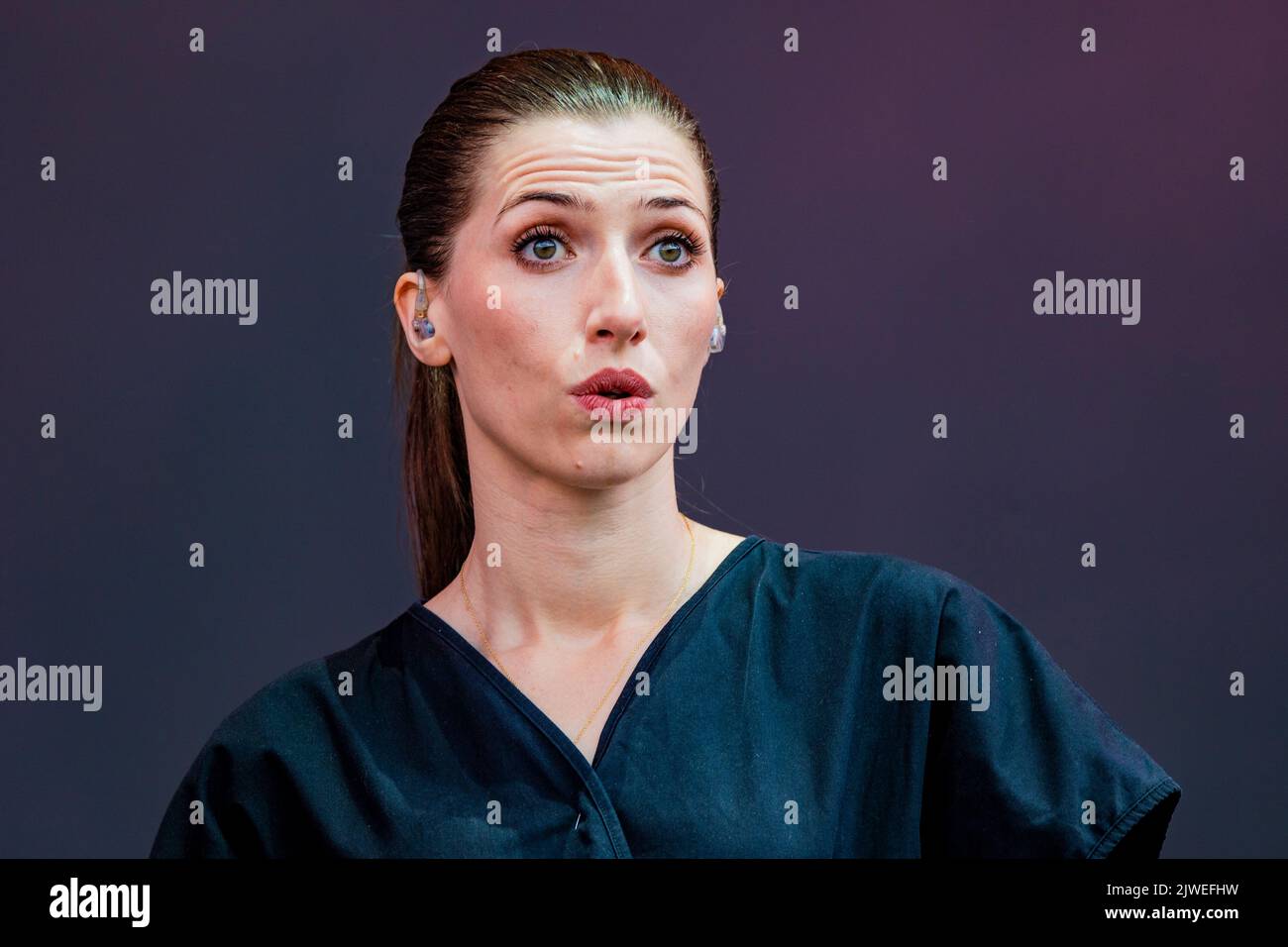 Saint-Cloud France 26 August 2022 Aldous Harding live at Rock en Seine ...