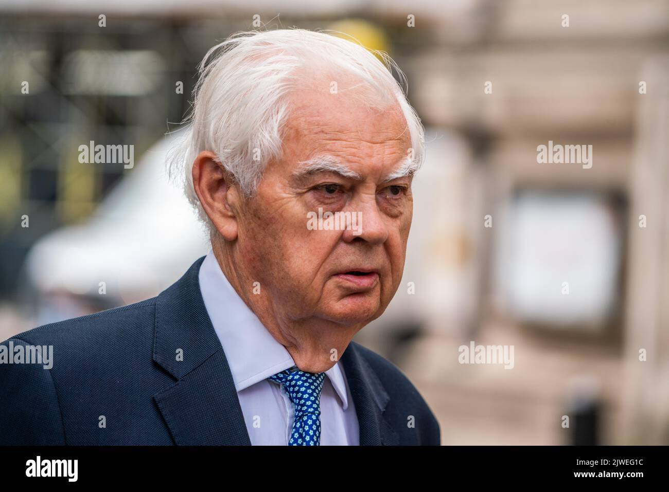 London UK. 5 September 2022. Norman Lamont , Baron Lamont of Lerwick ...