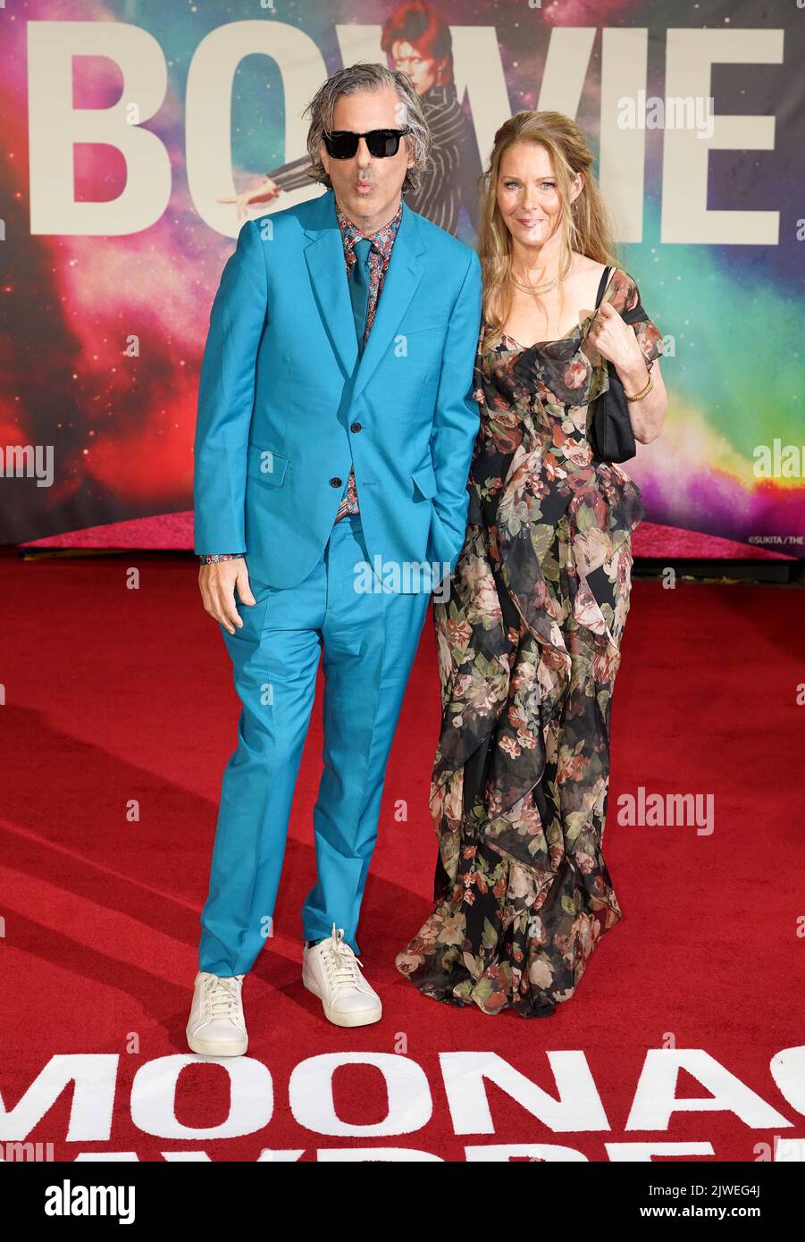Brett Morgen and his wife Debra Eisenstadt arriving for the London ...