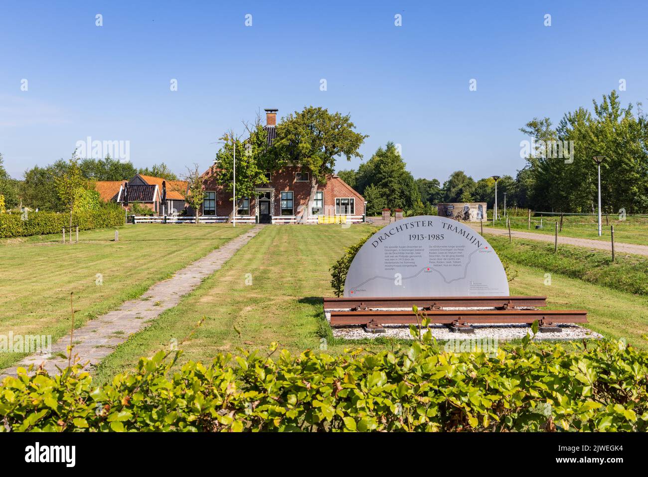 Tolbert, The Netherlands - August 24, 2022: Traditional farm called ...