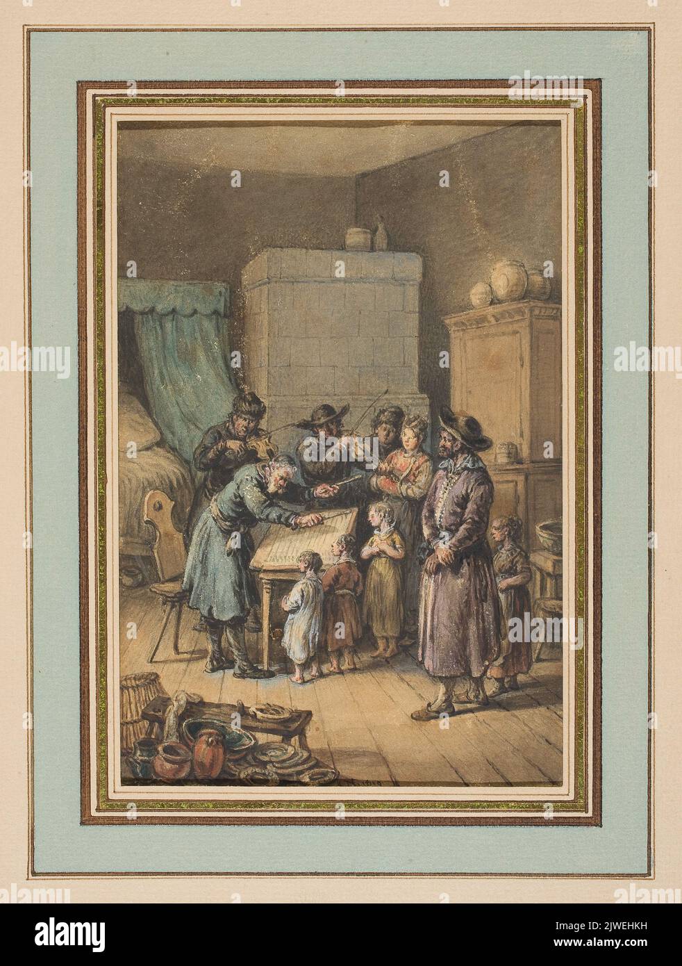 Jewish Orchestra. Norblin de la Gourdaine, Jean Pierre (1745-1830 ...