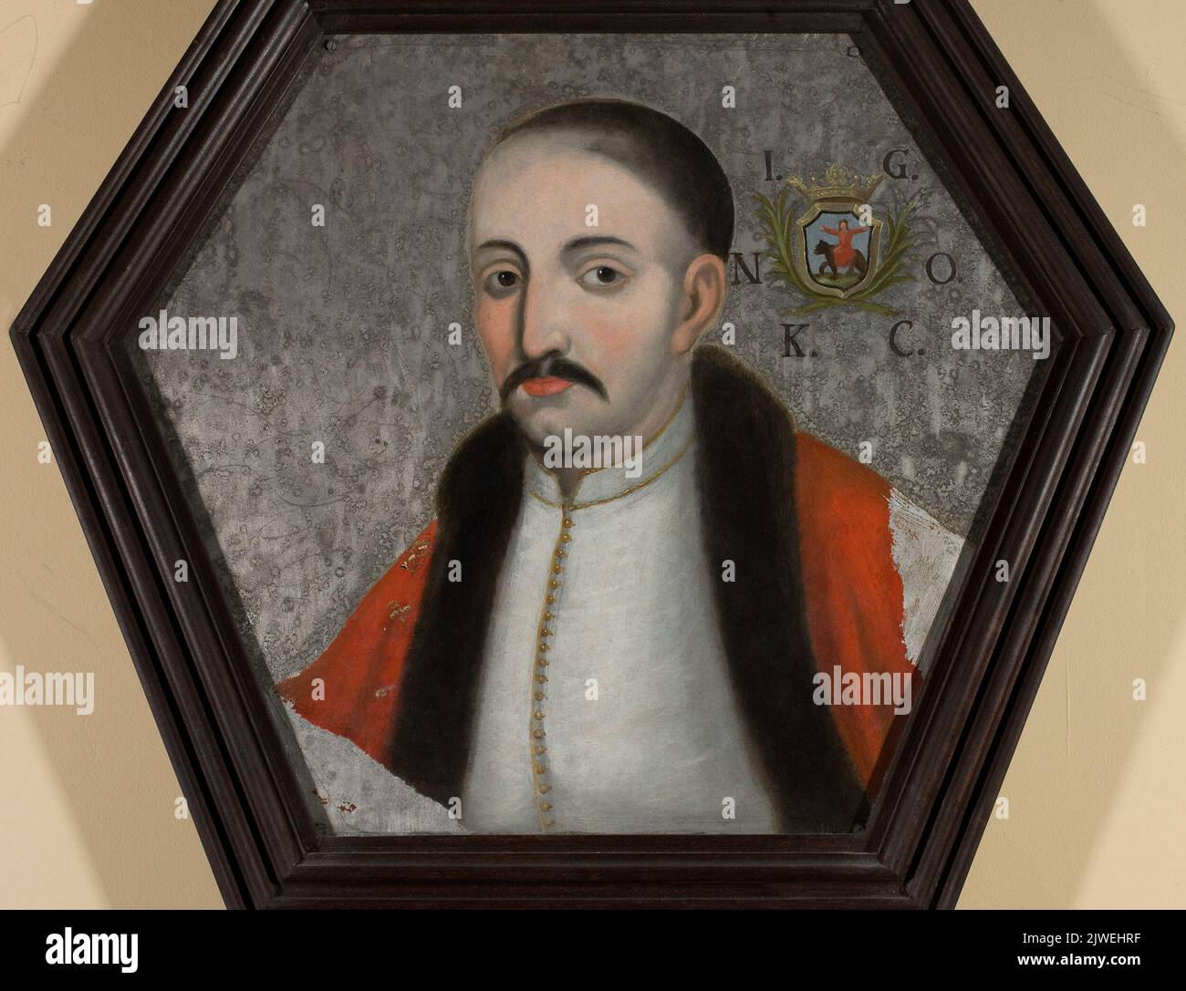 Coffin portrait of Jan Gniewosz (?–1708/1709) from Oleksów, castellan ...