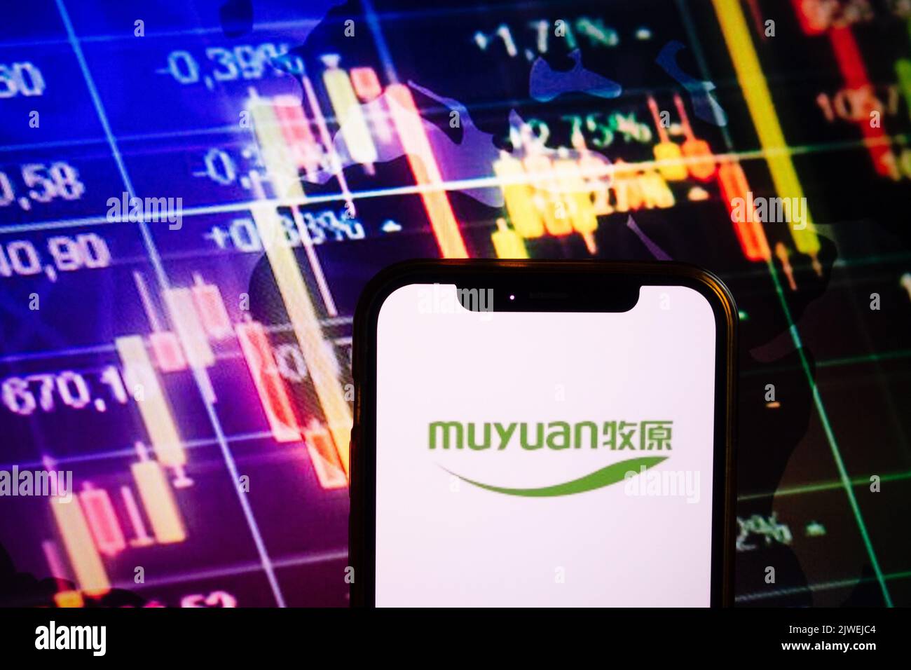 KONSKIE, POLAND - September 04, 2022: Smartphone displaying logo of ...