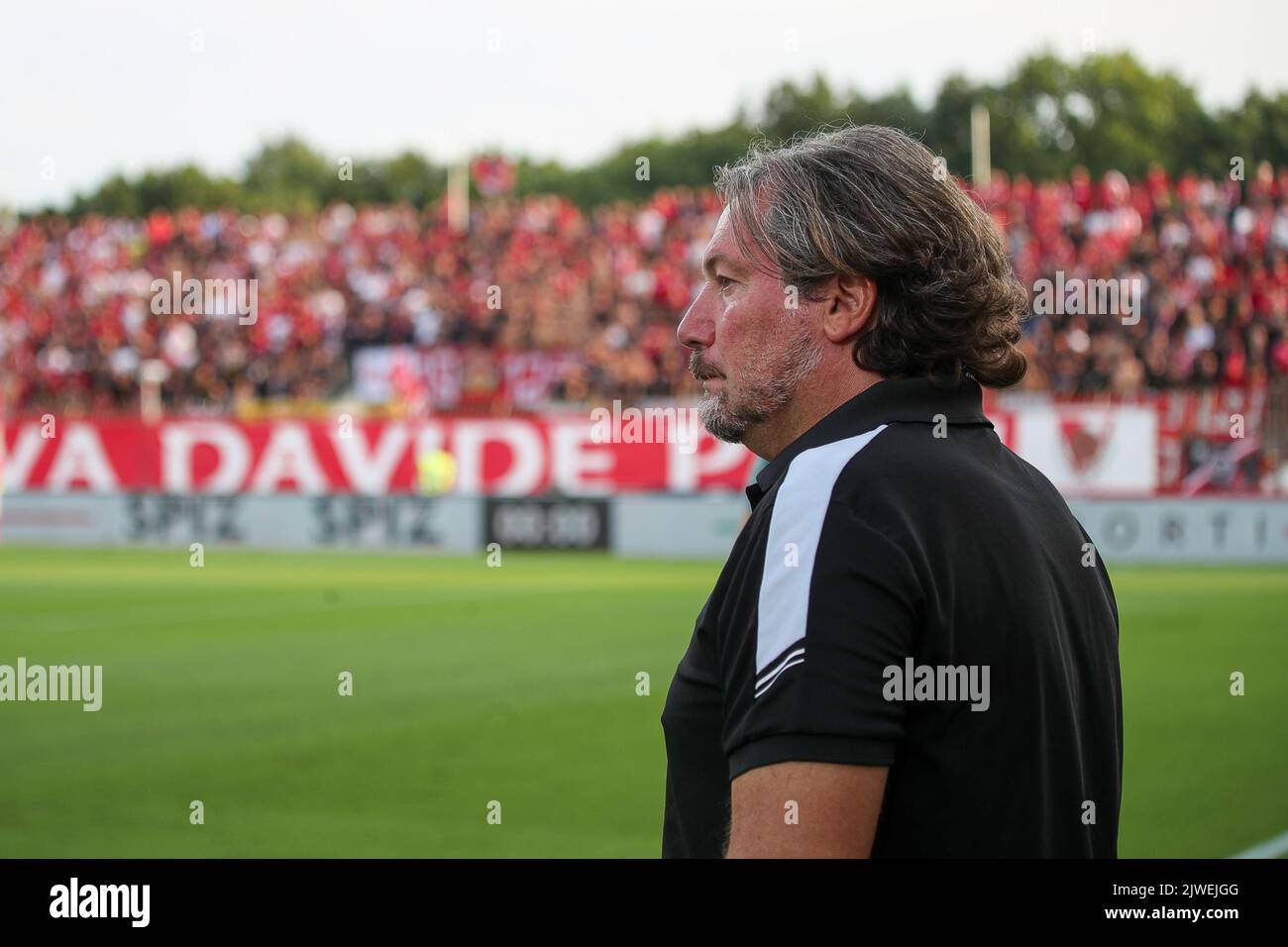 September 5, 2022, Monza, Italia: AC Monza's coach Giovanni Stroppa ...