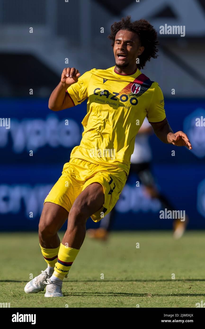 La Spezia, Italy. September 4, 2022, Joshua Zirkzee (Bologna) during ...