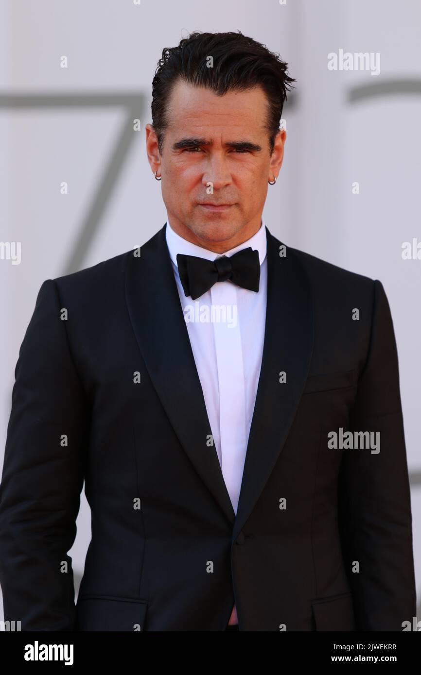 Italy, Lido di Venezia, September 05, 2022 : Colin Farrell attends 'The ...