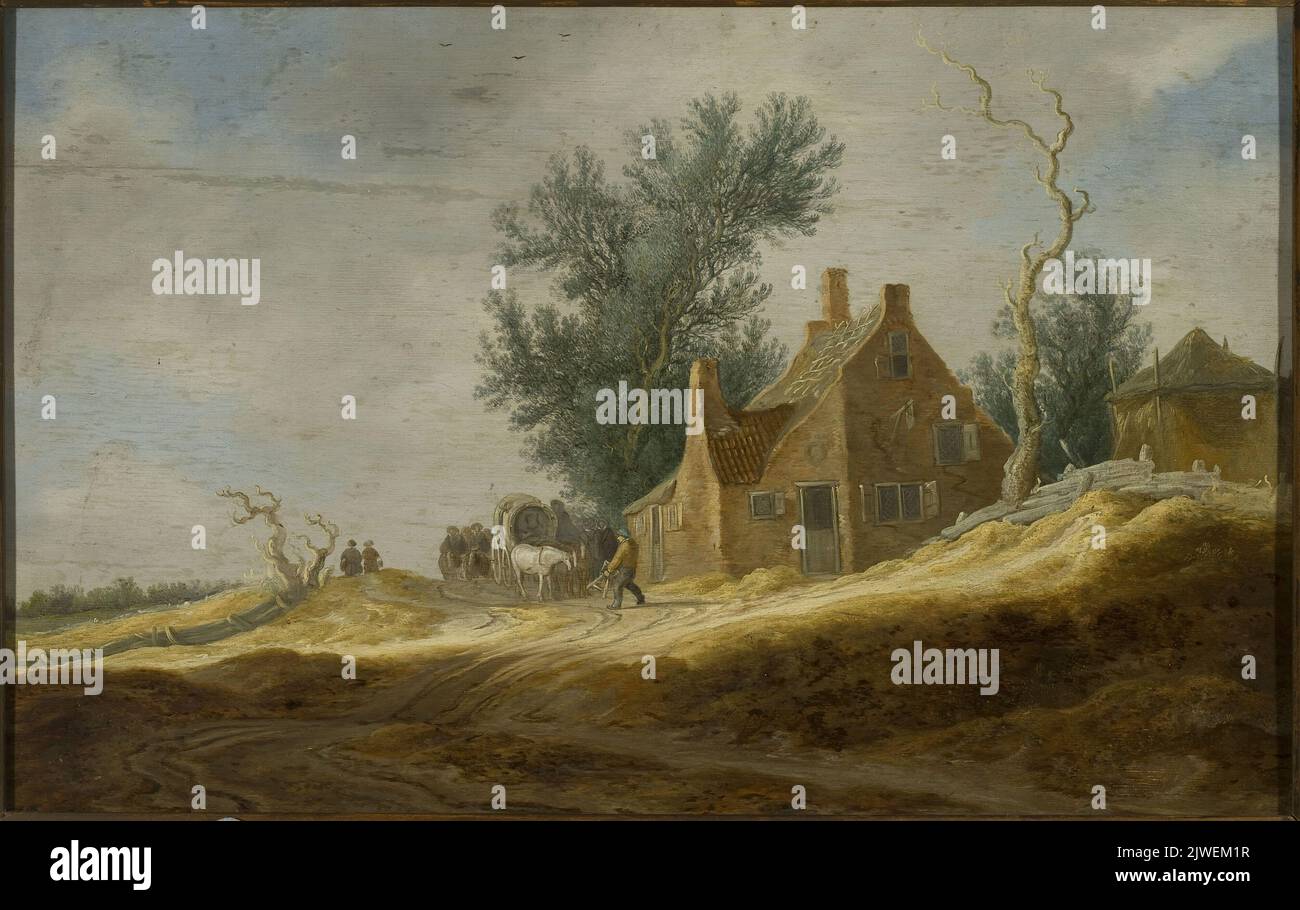 Dutch landscape. Neyn, Pieter de (1597-1639), painter Stock Photo - Alamy