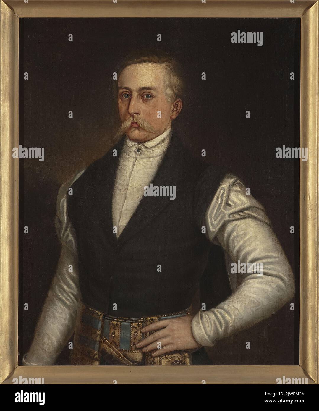 Portrait of Henryk Morawski. unknown, painter Stock Photo - Alamy