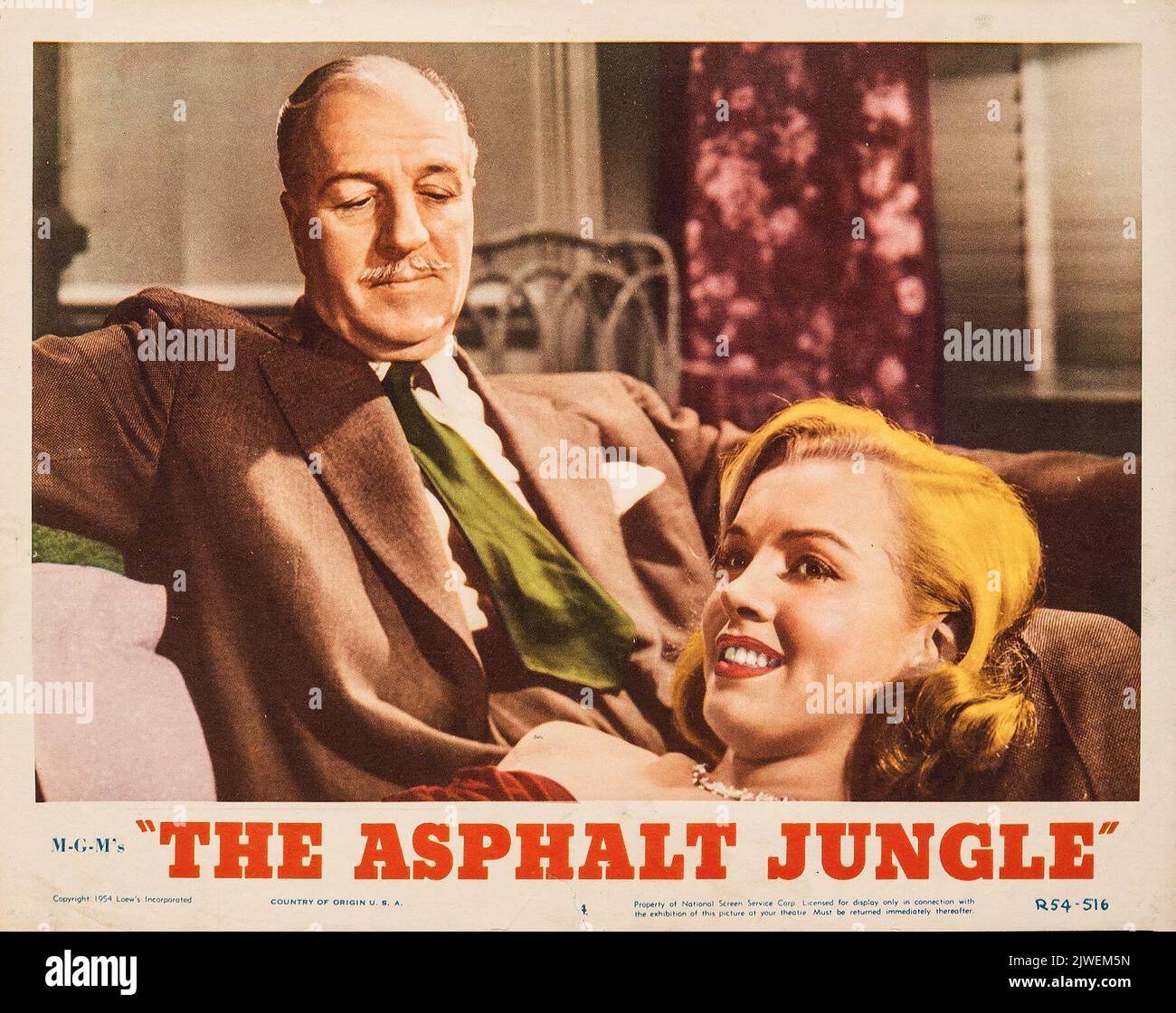 Asphalt jungle film poster hi-res stock photography and images - Alamy