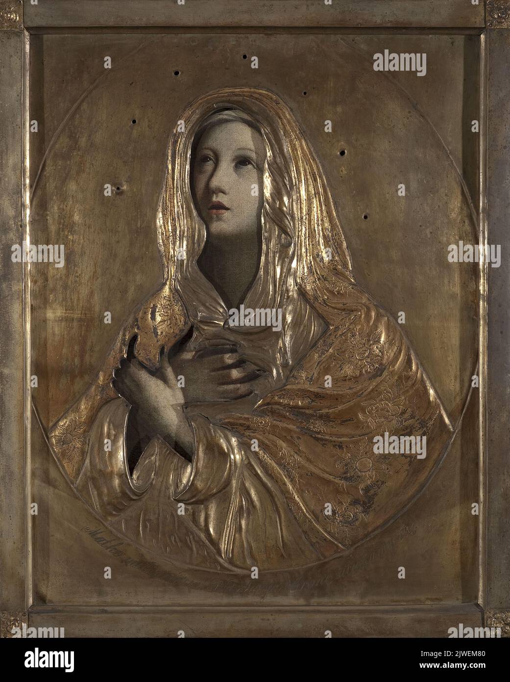 Our Lady of Sorrows. nieznany malarz polski, painter Stock Photo - Alamy