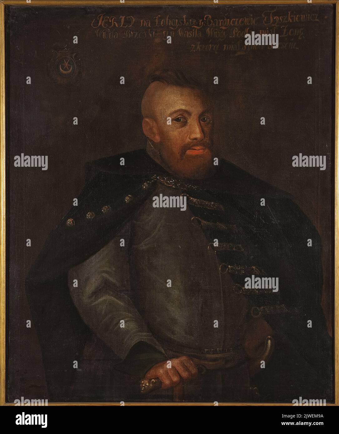 Portrait of Jerzy Tyszkiewicz, Leliwa coat of arms (?–1576), voivode of ...