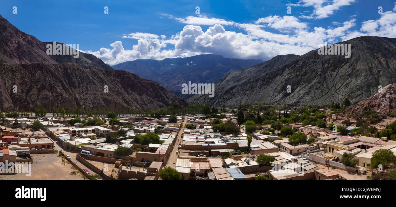 Purmamarca in Argentinian Andes Stock Photo - Alamy