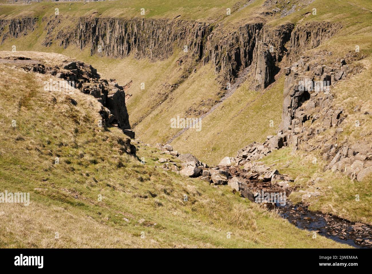 High Cup Nick from the Nick, Cumbria, UK Stock Photo - Alamy