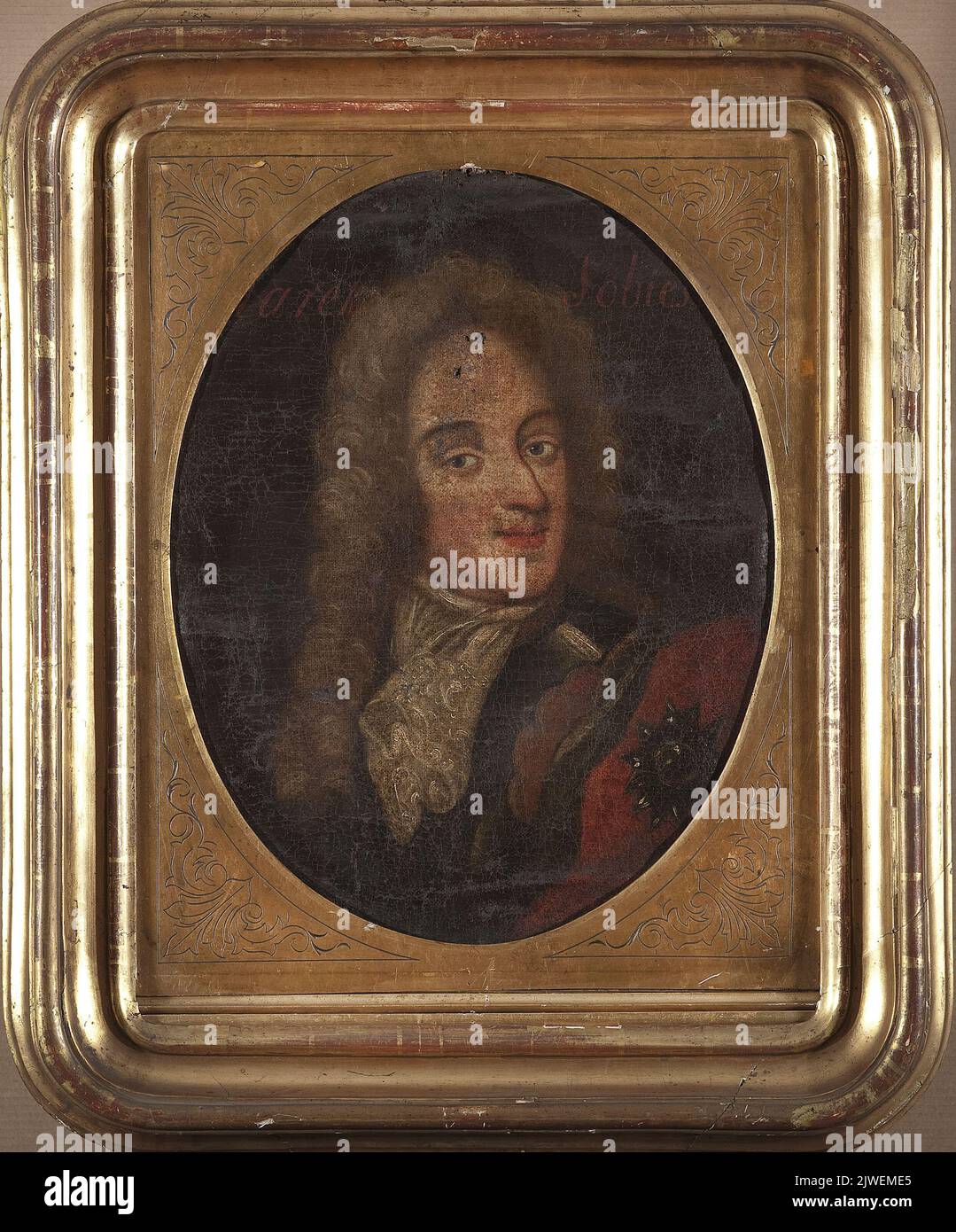 Portrait of Jakub Ludwik Sobieski (1667–1737). unknown, painter Stock ...