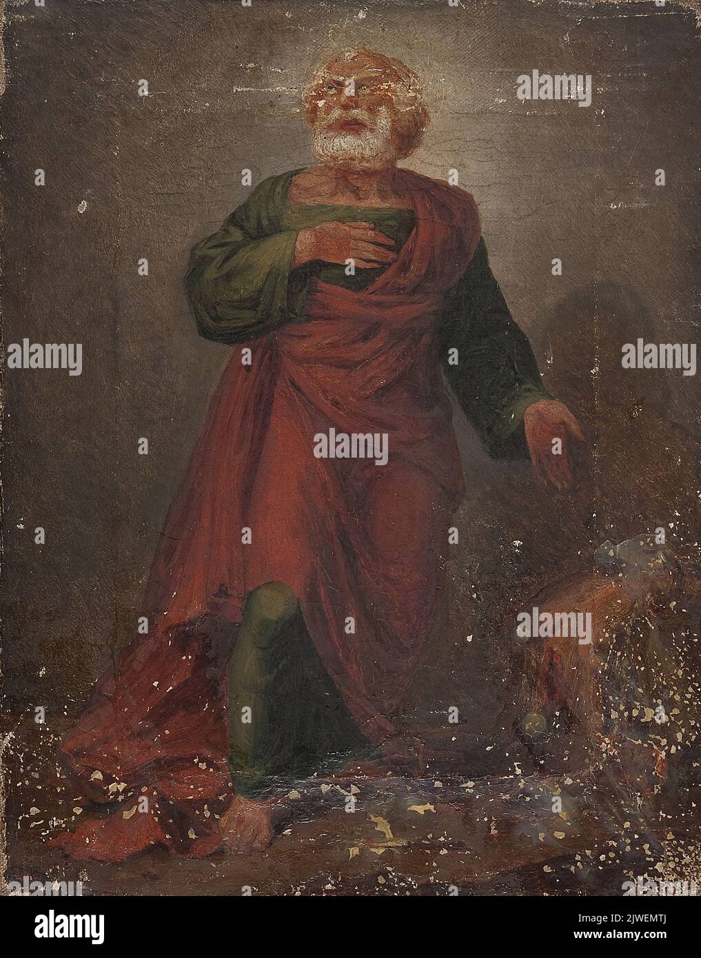 Saint Bartholomew the Apostle. unknown, painter Stock Photo - Alamy