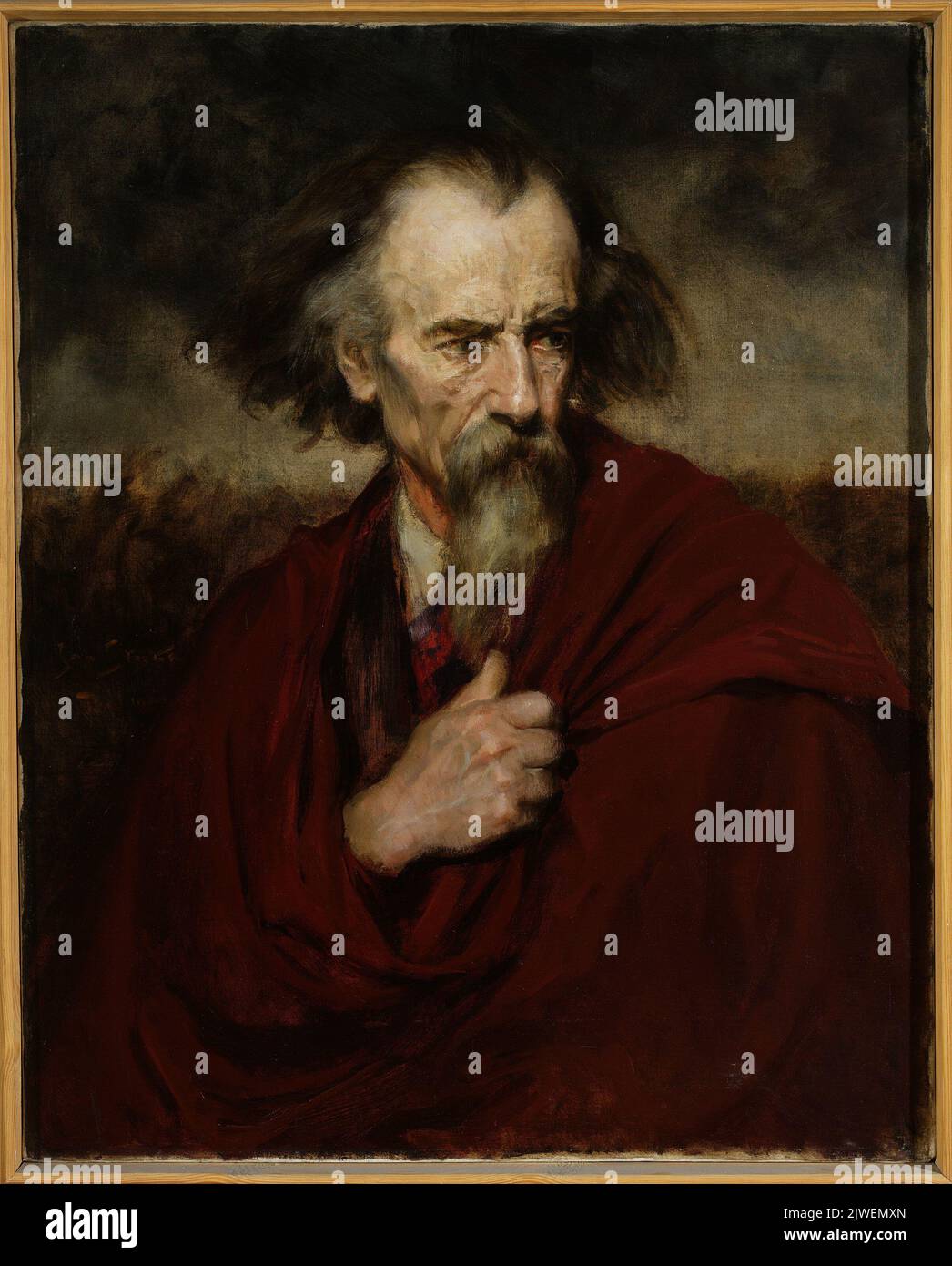 Portrait of Ernest Marchia, revolutionary. Styka, Jan (1858-1925 ...