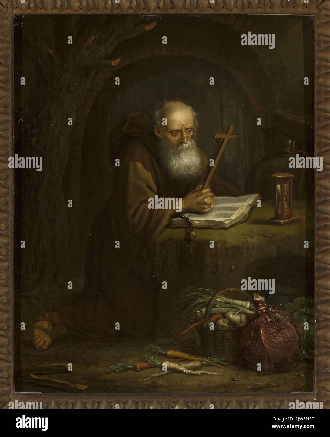 Hermit praying hi-res stock photography and images - Alamy