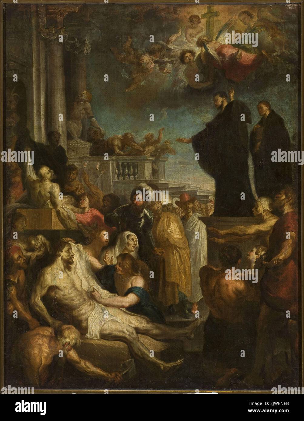 Peter preaching painting hi-res stock photography and images - Alamy