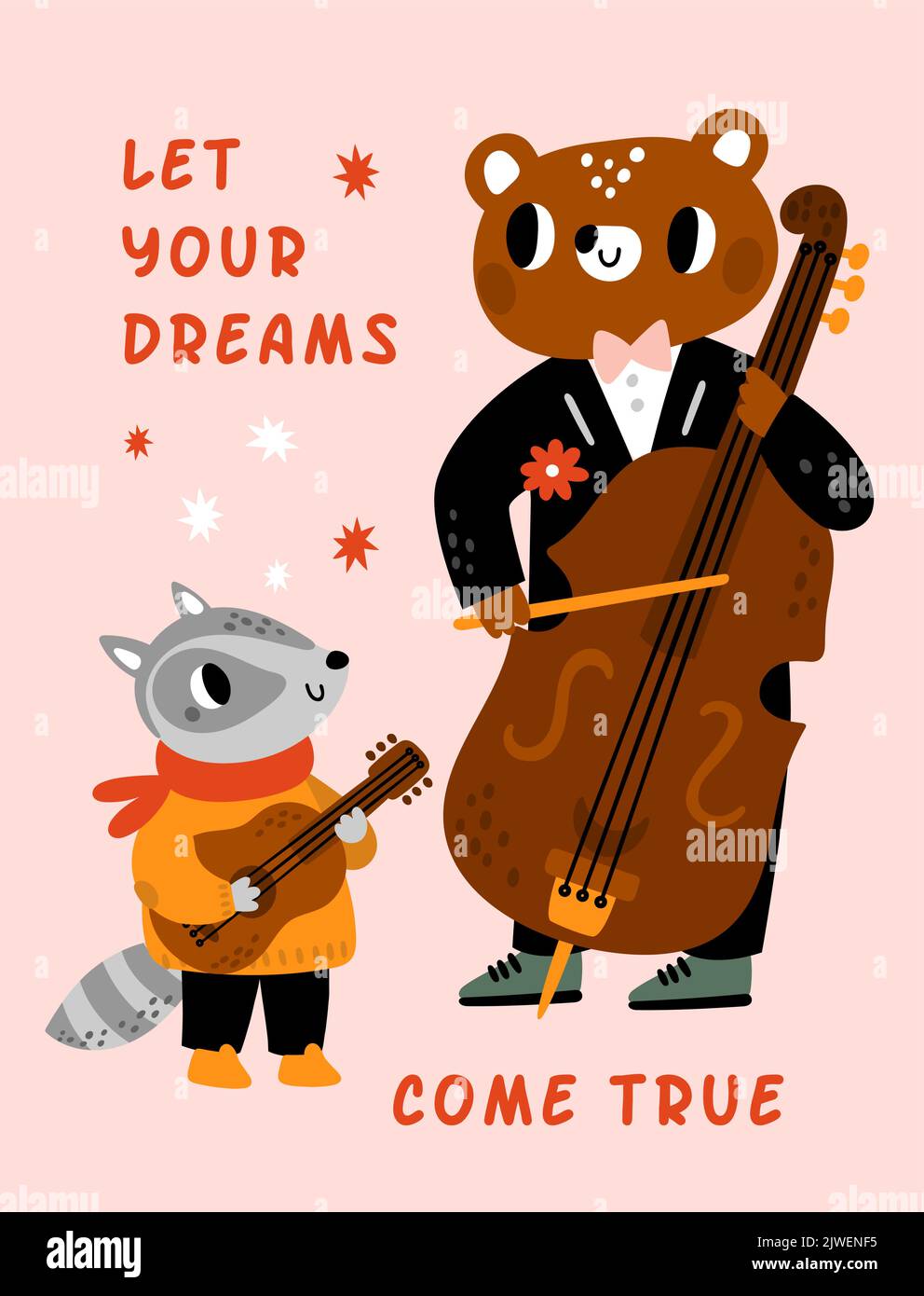 Animal musicians Stock Vector Images - Alamy