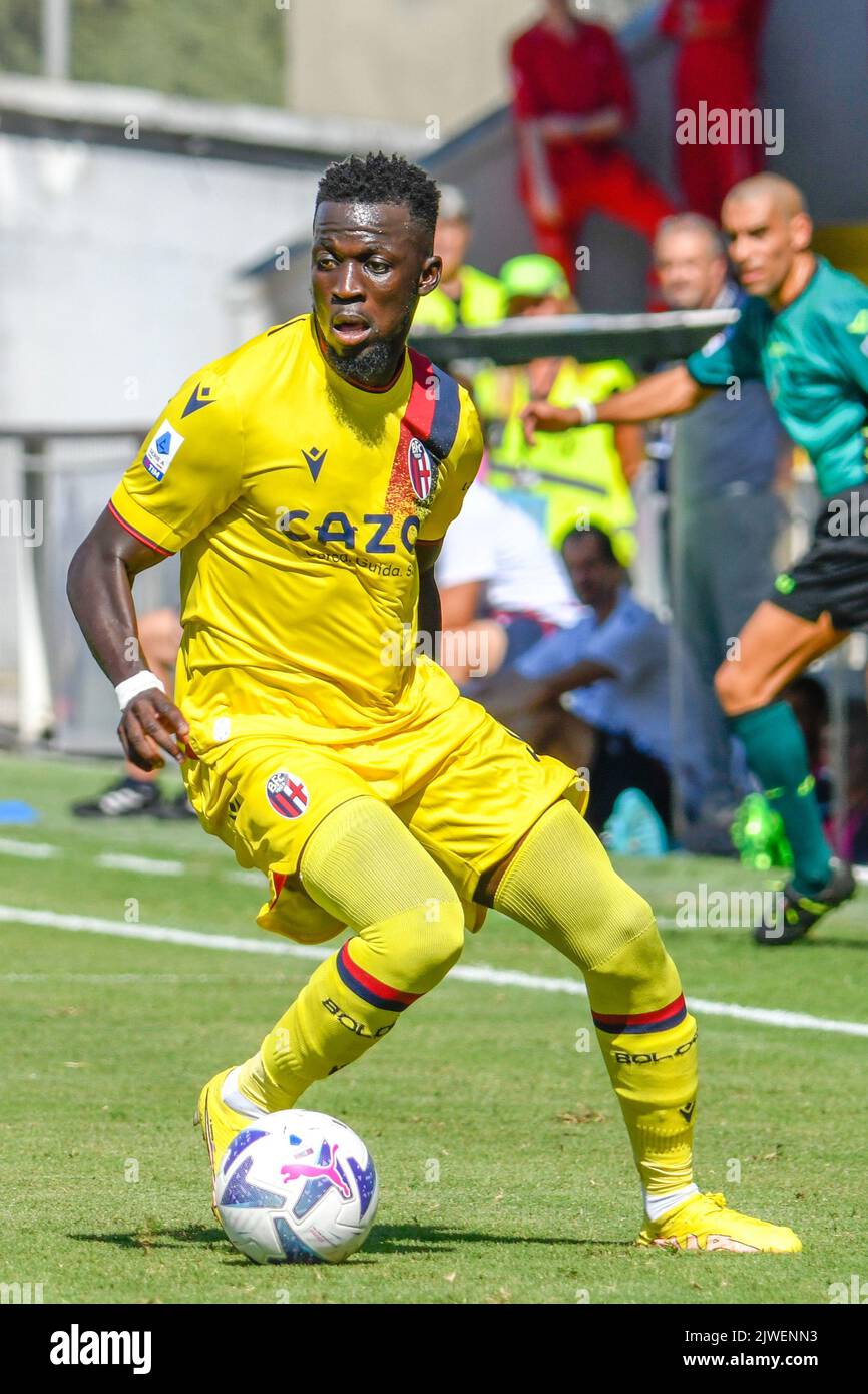 Bologna's Musa Barrow during the italian soccer Serie A match Spezia ...