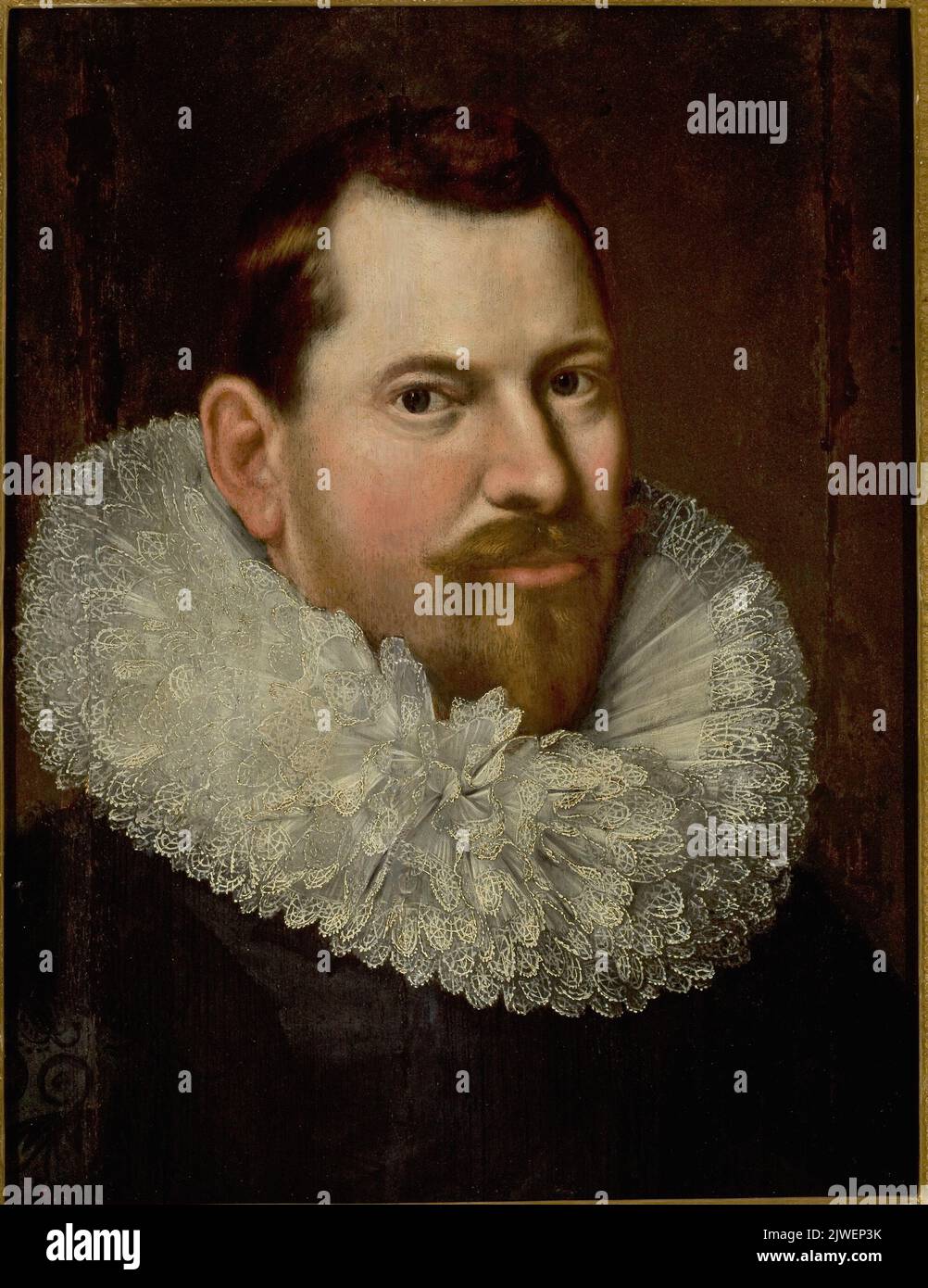 Portrait of a man in a white frill. Mierevelt, Michiel Jansz. van (1566 ...