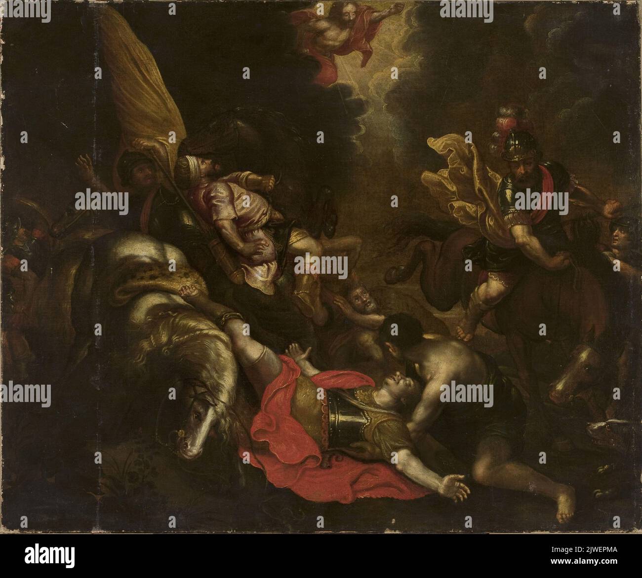 Conversion of St. Paul (Acts 9:3-6). Rubens, Peter Paul (1577-1640 ...