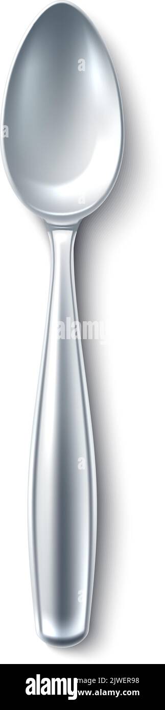 Realistic spoon hi-res stock photography and images - Alamy