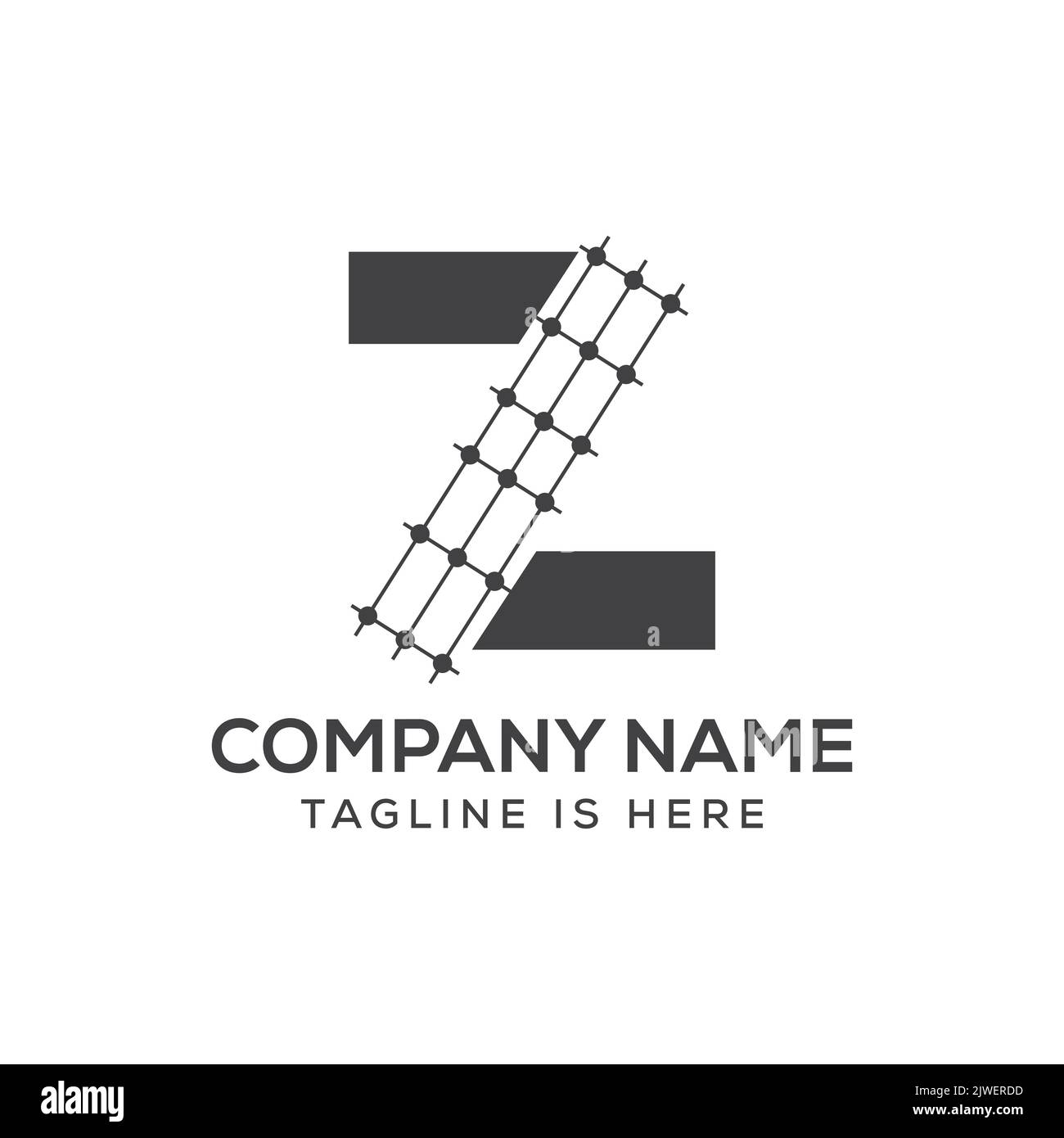 Letter Z Architecture Logo Design. Real Estate Icon, Architect and ...