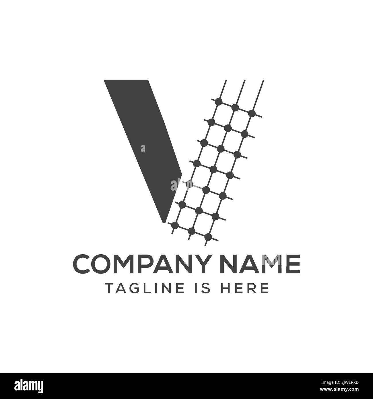Letter V Architecture Logo Design. Real Estate Icon, Architect and ...