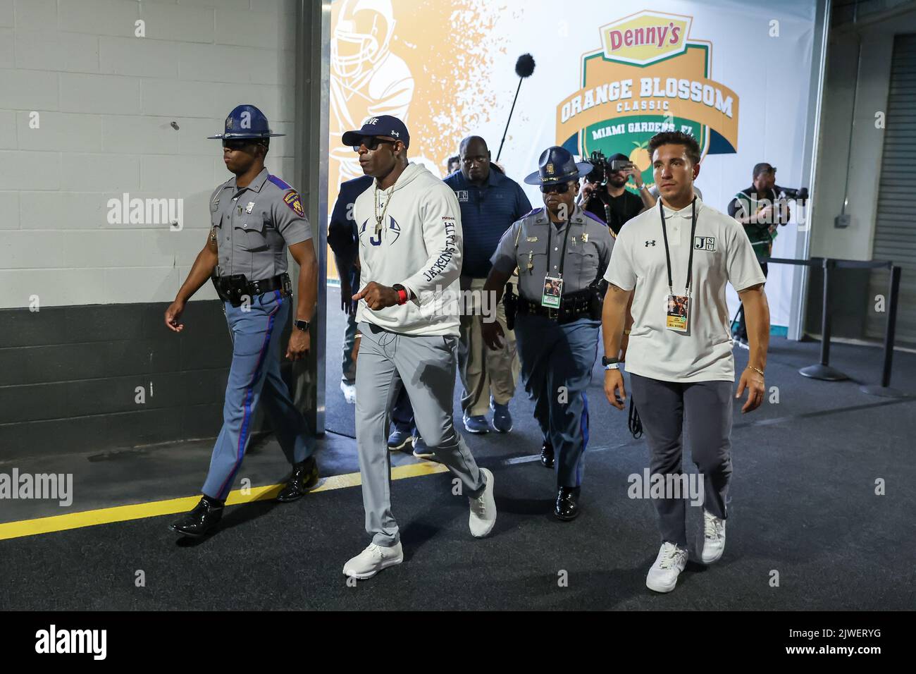 September 4, 2022: Jackson State Tigers head coach DEION SANDERS ...