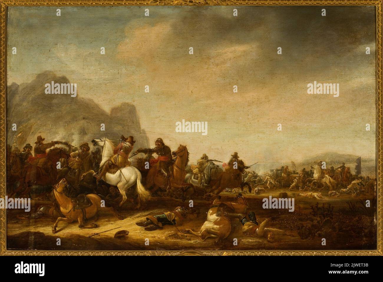 Episode from the Thirty Years' War. Martszen, Jan, de Jonge (ca 1609 ...