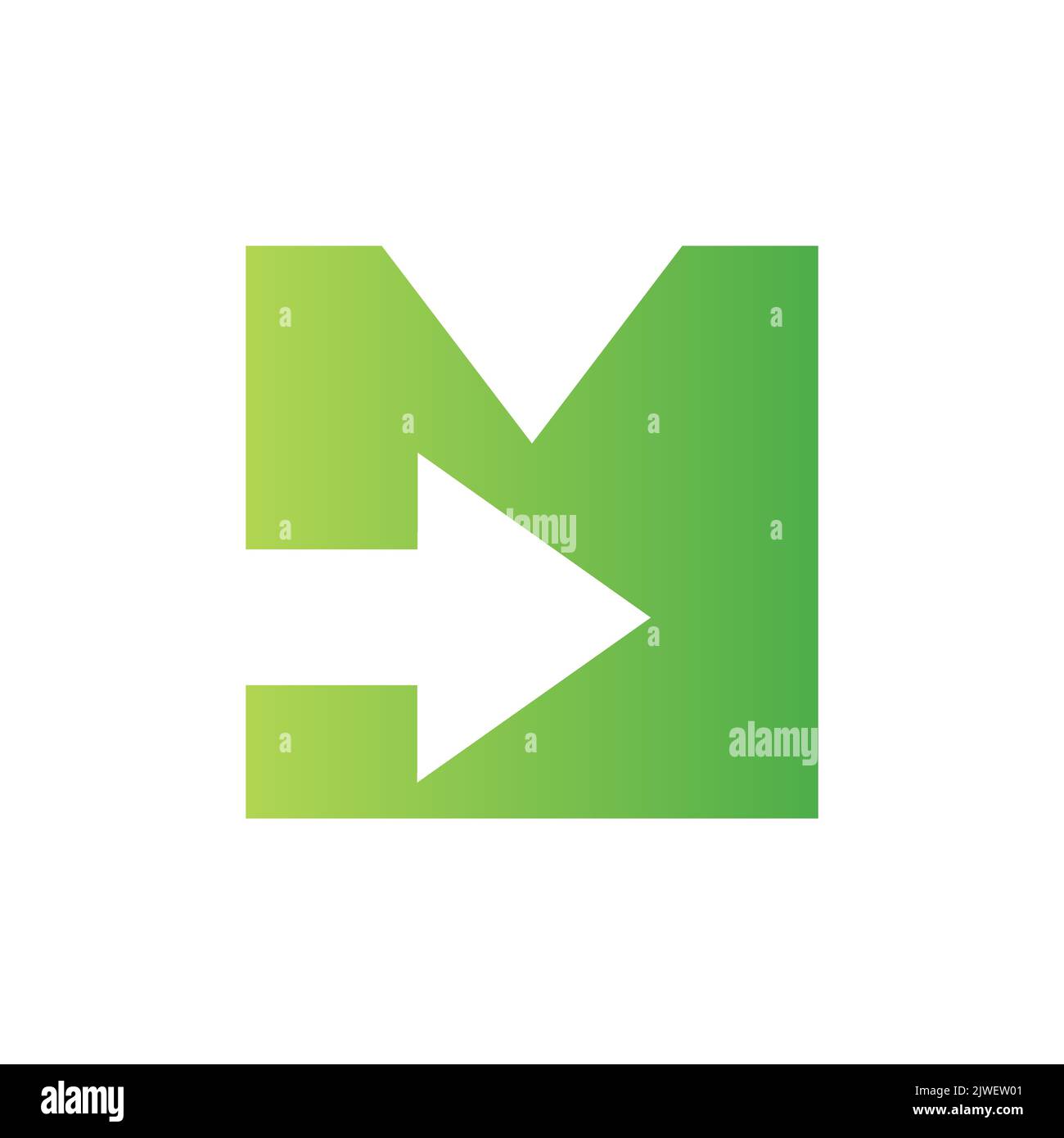 M up logo Stock Vector Images - Alamy