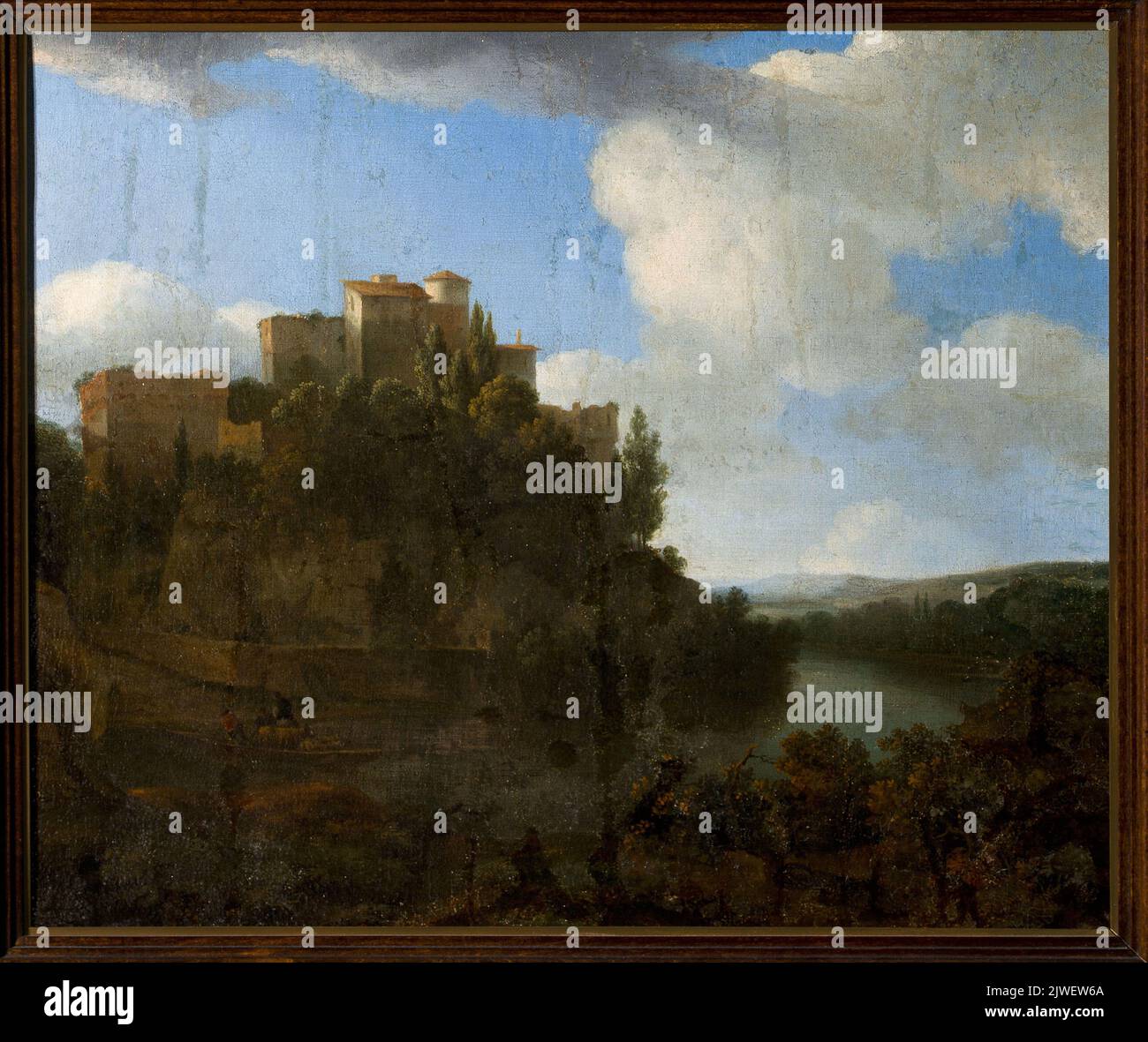 Castle in landscape. Ludick, Lodewijck van (1629-1723/1724), painter ...