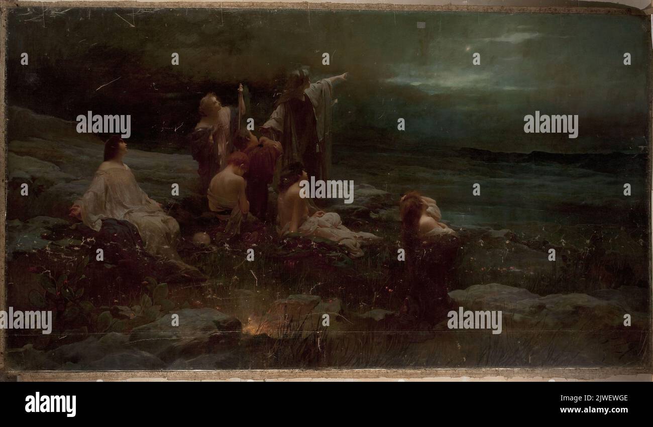 Morning star. Żmurko, Franciszek (1859-1910), painter Stock Photo - Alamy