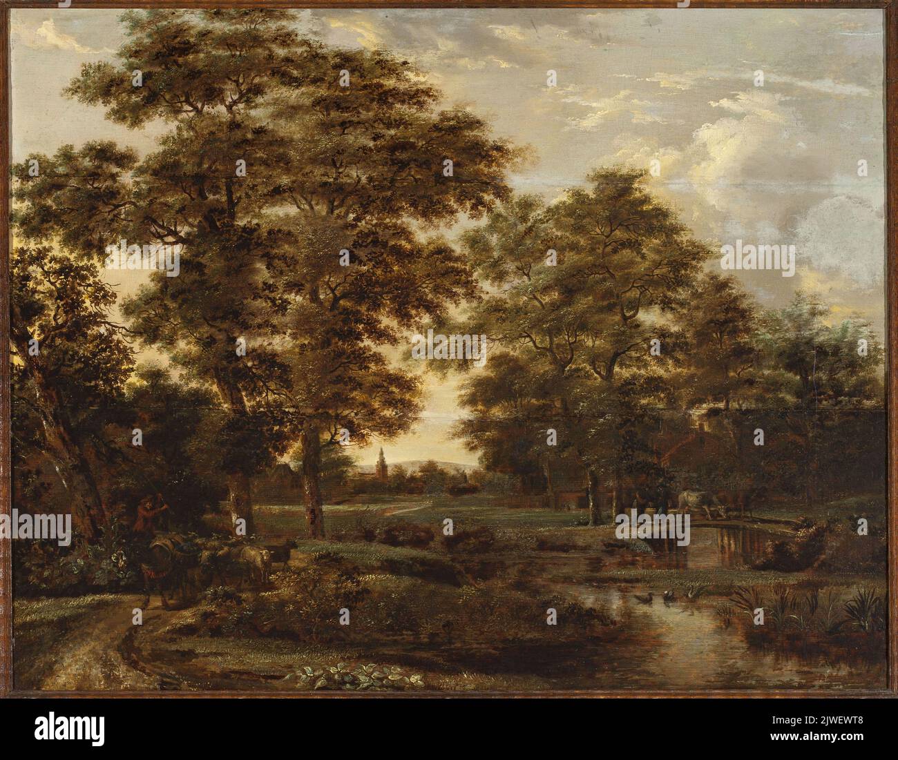 Countryside landscape. Verboom, Adrian Hendricksz. (ca 1627/1628-1673 ...