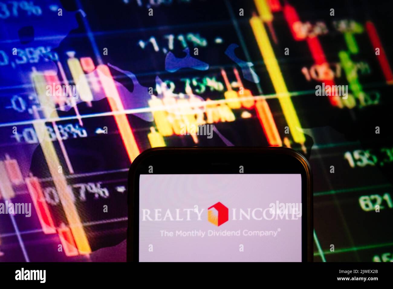 Realty income logo hi-res stock photography and images - Alamy