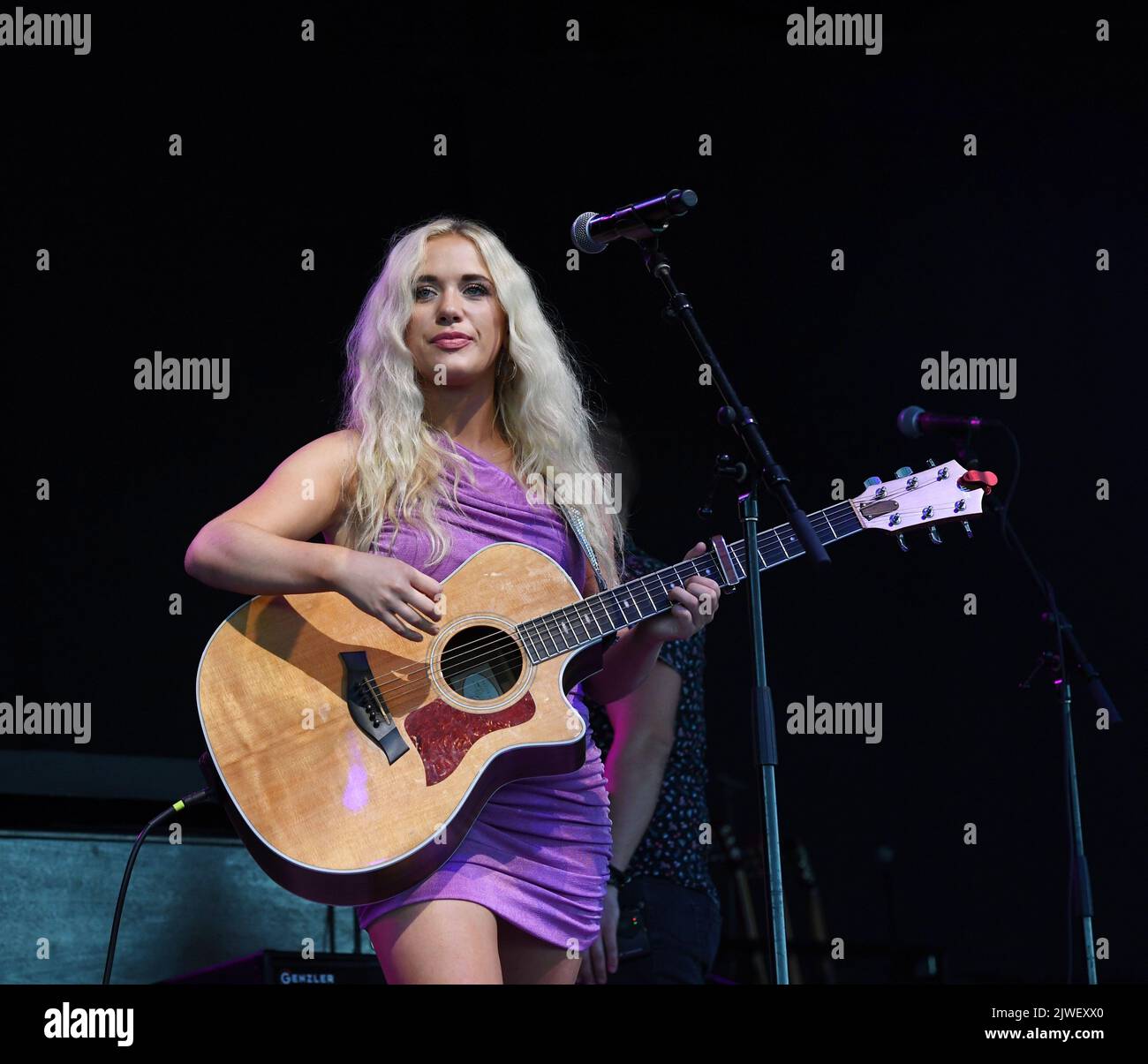 September 4, 2022, Portsmouth, Virginia, USA: MEGAN MORONEY brings some ...