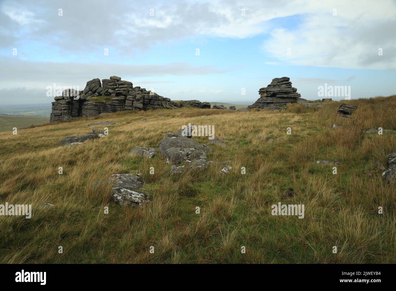 Great Mis tor, Dartmoor, Devon, England, UK Stock Photo - Alamy