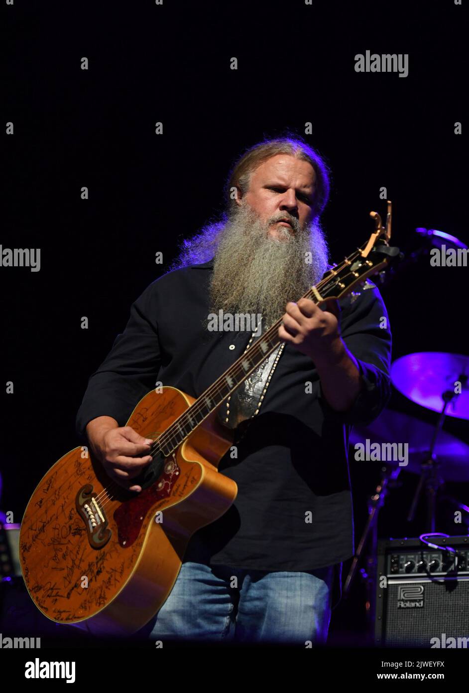September 4, 2022, Portsmouth, Virginia, USA: JAMEY JOHNSON brings some ...