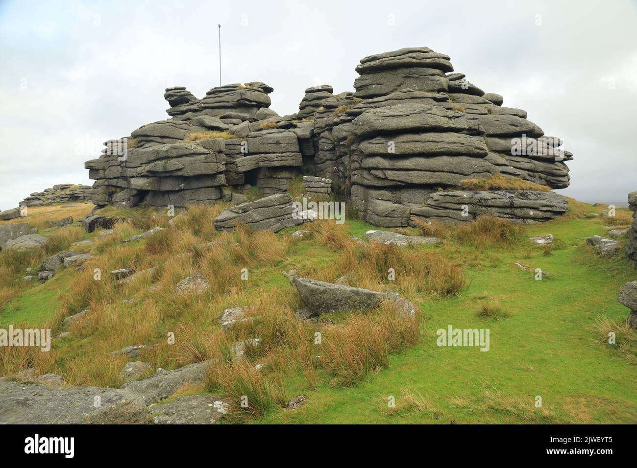 Great Mis tor, Dartmoor, Devon, England, UK Stock Photo - Alamy